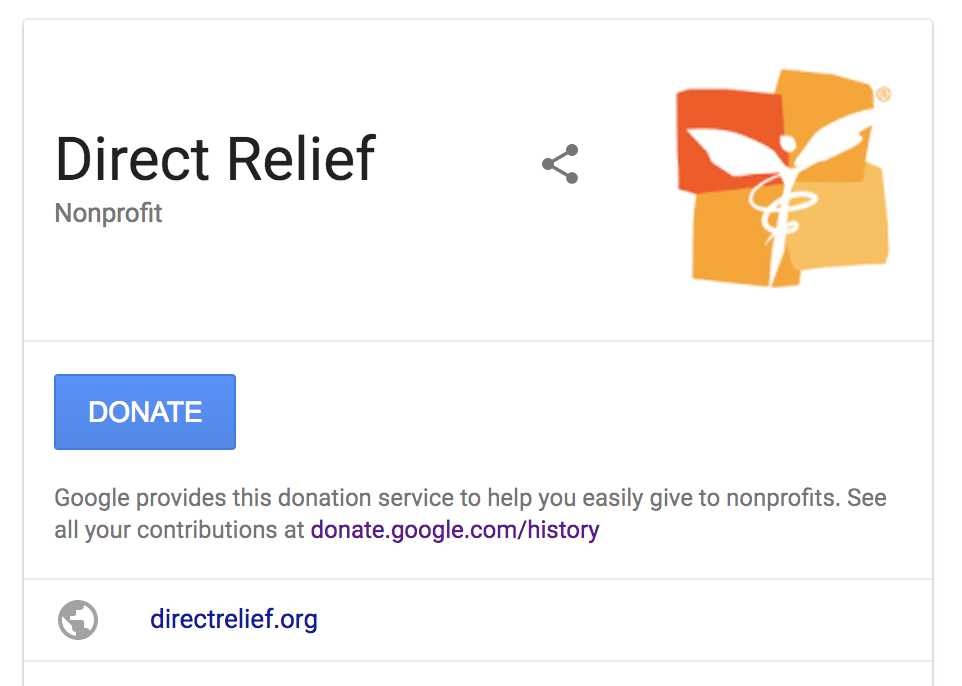 How to Add the New Donate Button to Google Search Results | CenterTable ...